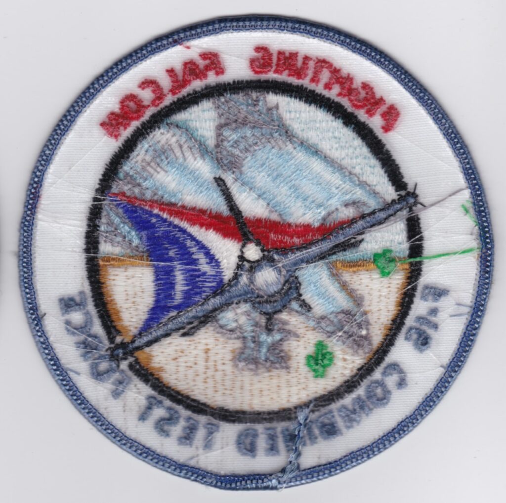 USAF Patch Test AFFTC F 16 CTF Combined Test Force