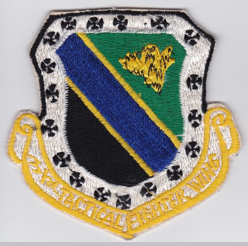 USAF Patch PAC 3 TFW Tactical Fighter Wing F 4 Phantom