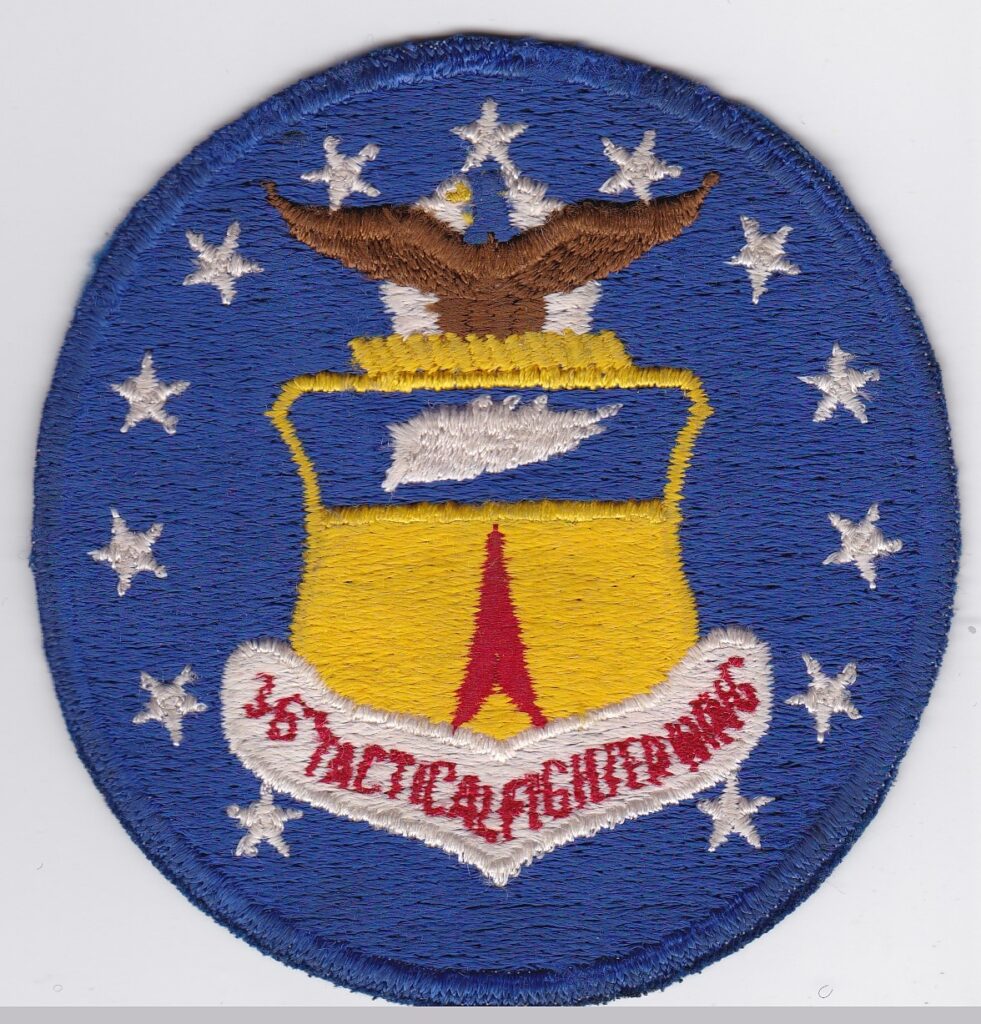 USAF 36th Tactical Fighter Wing F-4 Phantom II Patch - Bitburg AB West ...